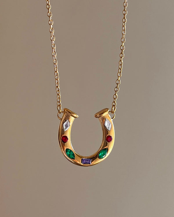 Lady Luck Horseshoe necklace - Neckontheline